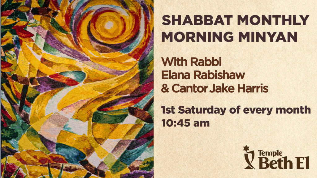 Shabbat Morning Minyan - Temple Beth El of Boca Raton