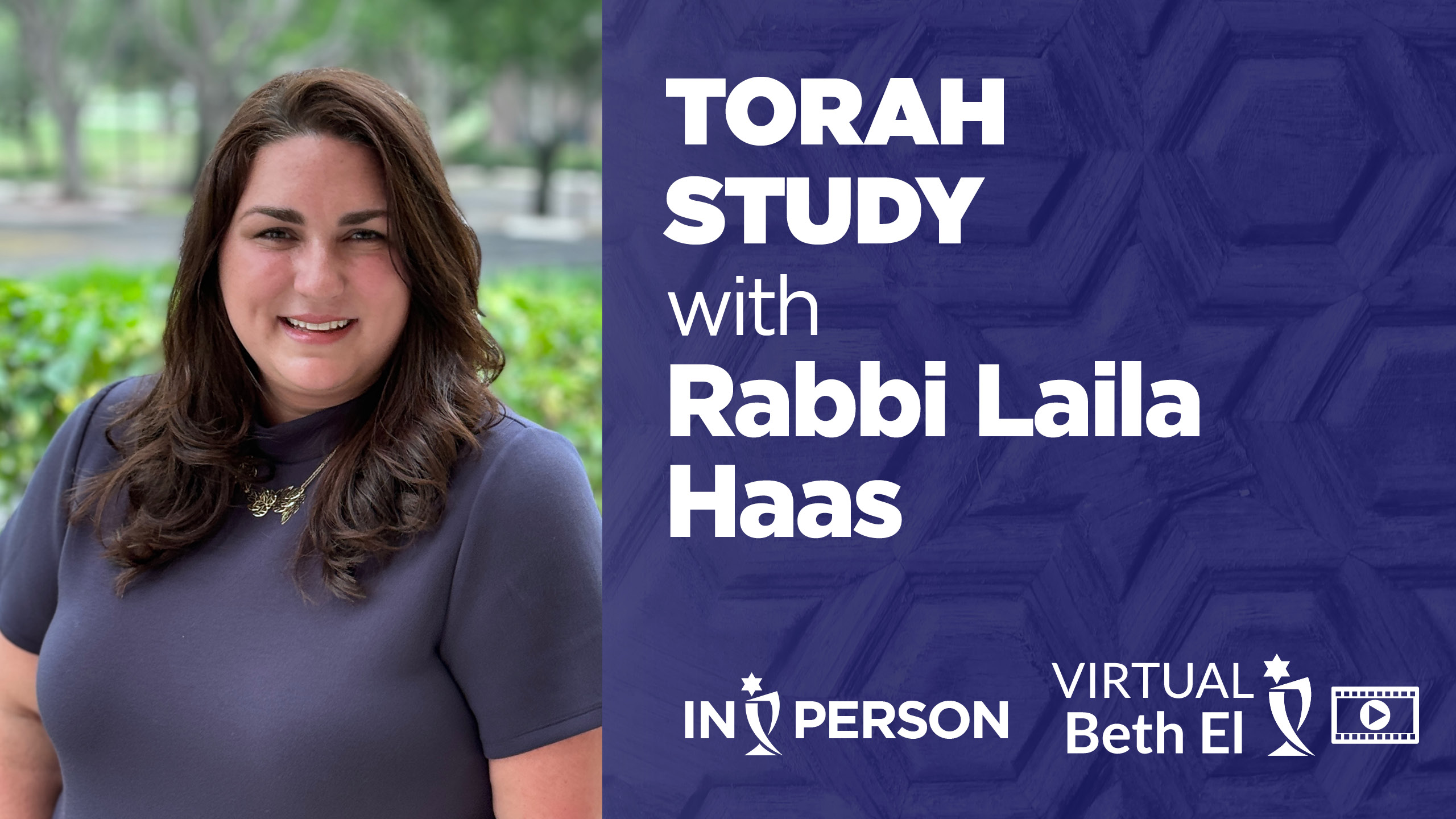 Torah Study with Rabbi Laila Haas - Temple Beth El of Boca Raton