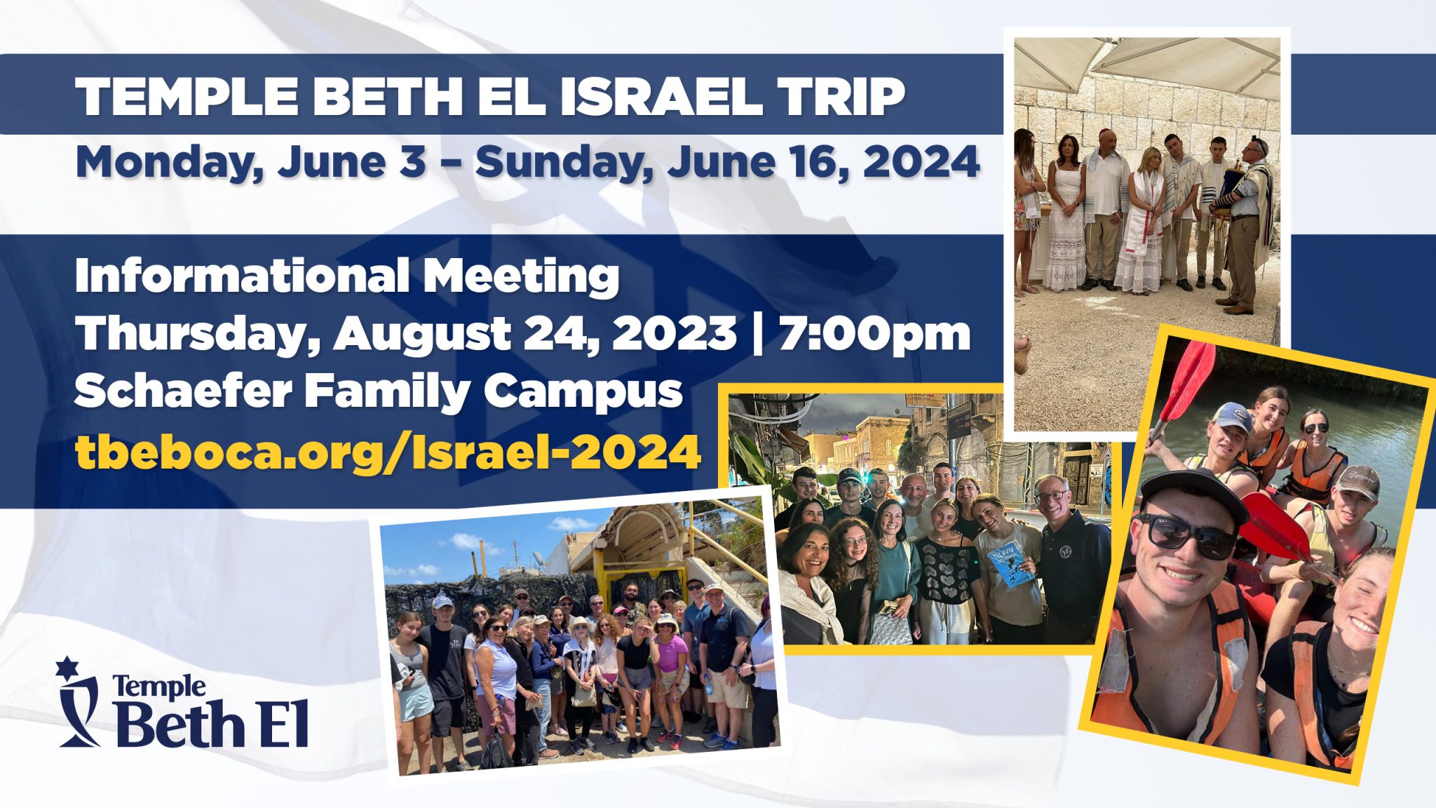 2024 Israel Trip (Informational Meeting) - Temple Beth El of Boca Raton