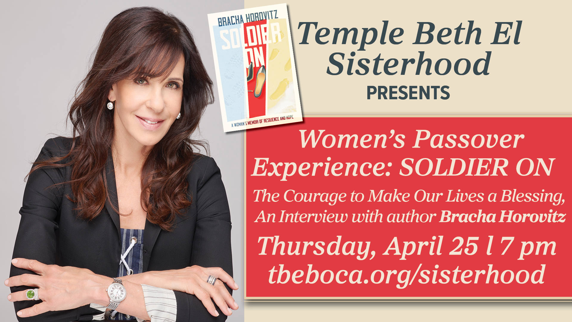 Sisterhood: Women's Passover Experience - Temple Beth El of Boca Raton