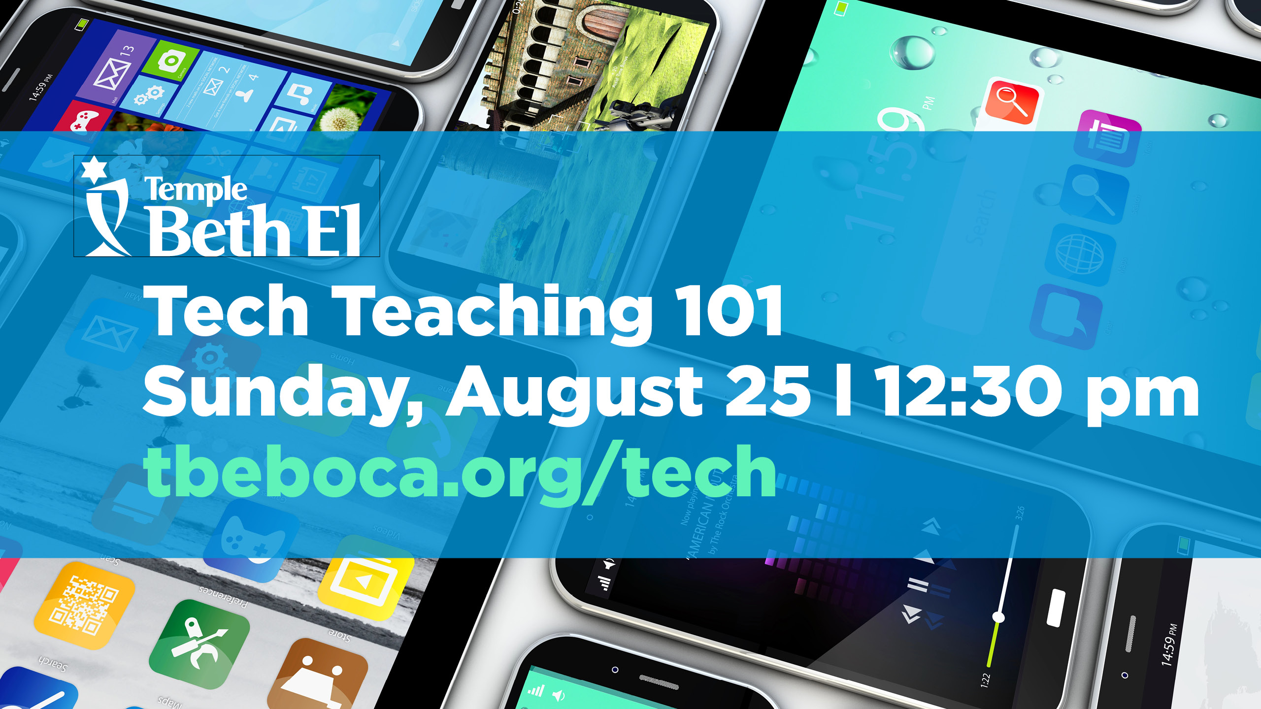 Tech Teaching 101 - Temple Beth El of Boca Raton