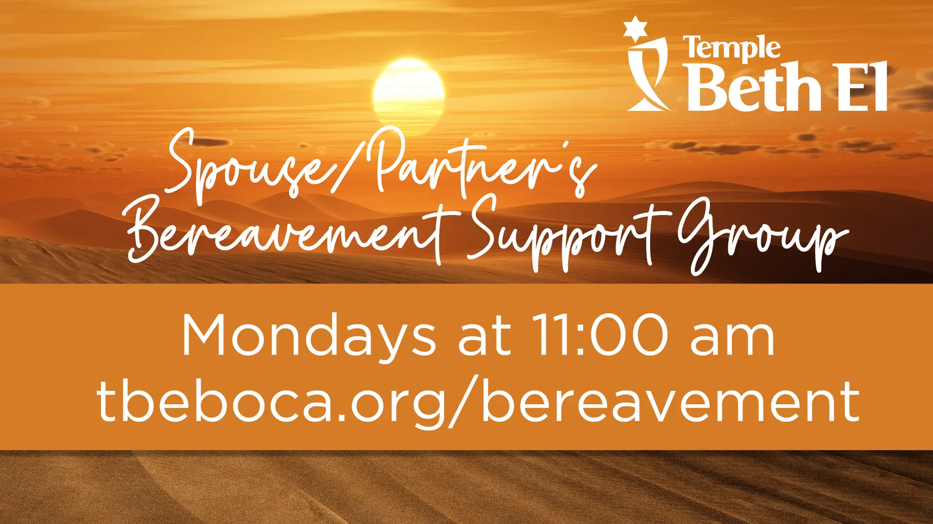 Bereavement Group (Loss of a Spouse or Partner) - Temple Beth El of ...