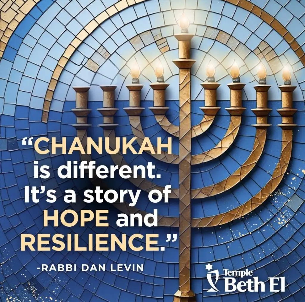 The Inner Light of Chanukah: Shabbat Message from Rabbi Dan Levin ...